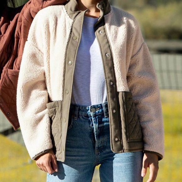 Z Supply | Jackets & Coats | Tuckernuck Z Supply Quilted Sherpa Jacket | Poshmark